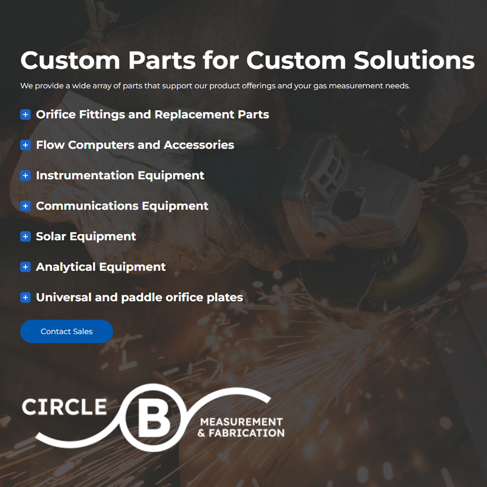 Parts - Circle B Measurement & Fabrication